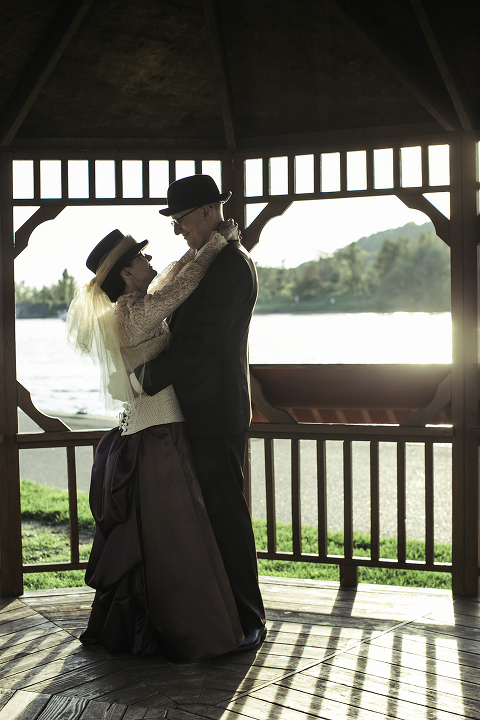 Rachel + Van {Grand Haven Waterfront Steampunk Theme Wedding ...