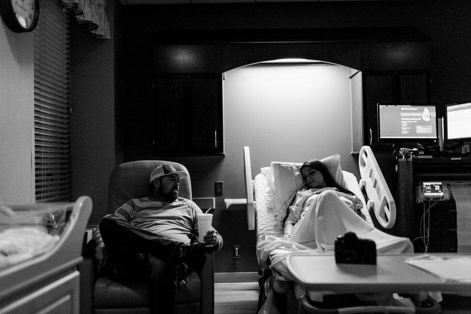 Michigan Birth Photographer | Raven Birth Story - Rachel Kaye Photography