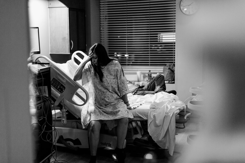 Michigan Birth Photographer | Raven Birth Story - Rachel Kaye Photography