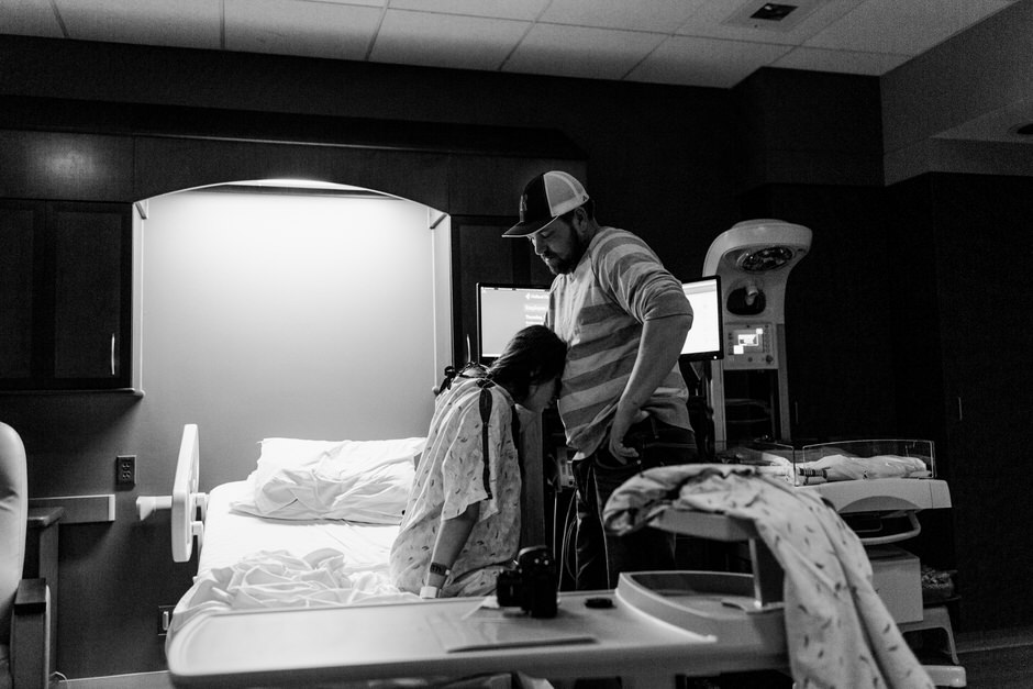 Michigan Birth Photographer | Raven Birth Story - Rachel Kaye Photography