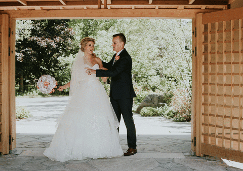 Frederik Meijer Gardens Wedding Photographer | Haley + Trevor - Rachel ...