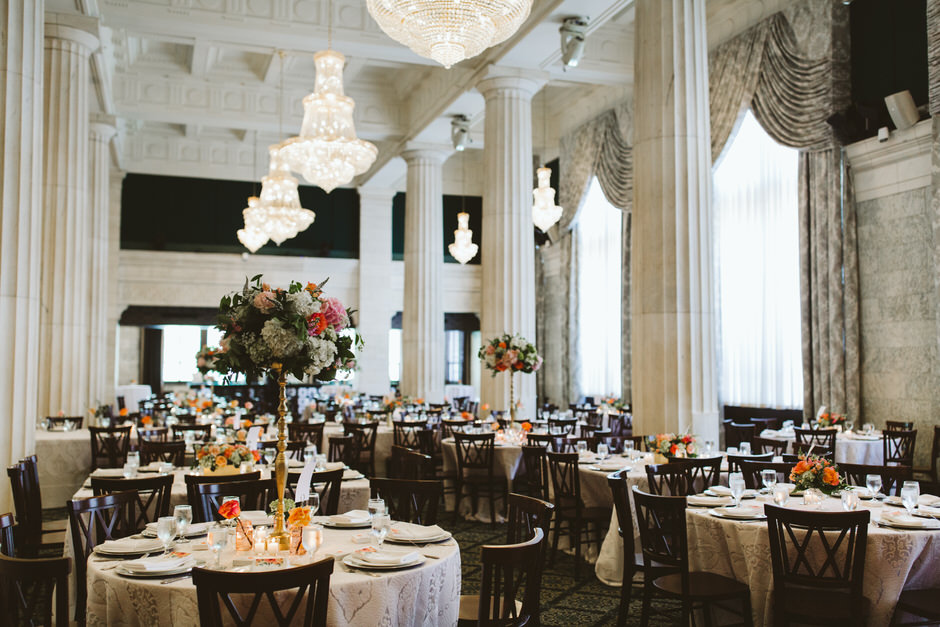 The Ballroom at McKay Tower Wedding | Emily + Blake » Rachel Kaye ...