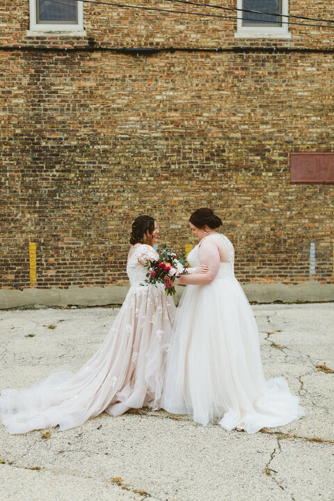 The Haight in Elgin Wedding | Marissa + Stephanie - Rachel Kaye Photography